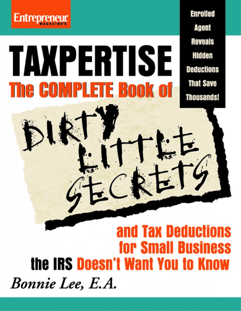 Taxpertise: Bonnie Lee, E.A. Tax Books • Income Tax Tips • Problem ...